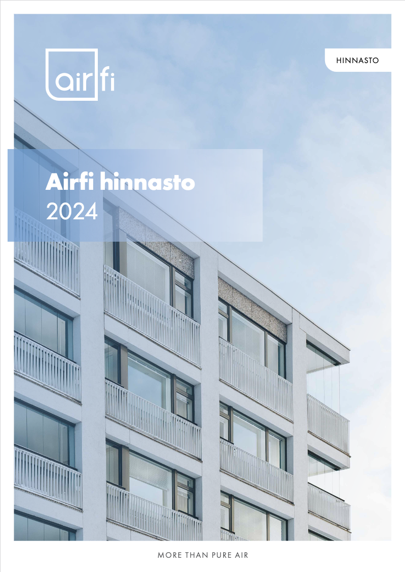 Airfi hinnasto 2025 - Airfi